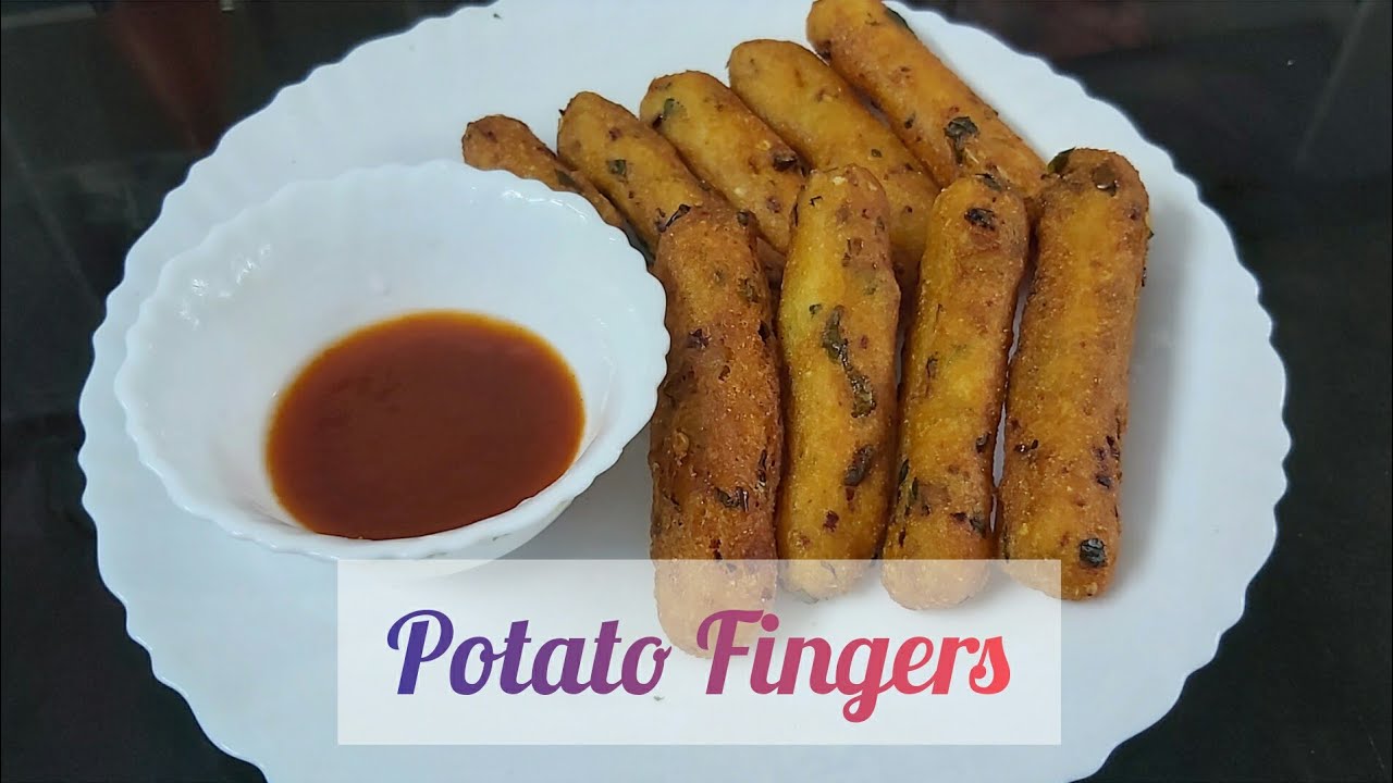Potato Fingers | Potato Snacks | Evening Snack | - YouTube