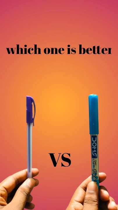 3RS pen VS Doms colour pen 😍// drawing challenge #short #challenge ...