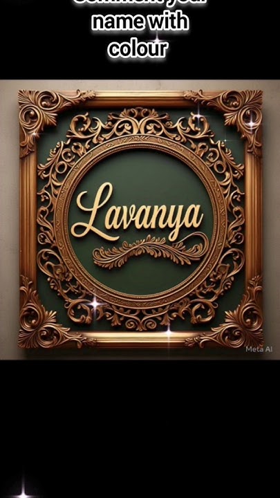 write lavanya name in the frame 😈😈 comment your name with colour 🌹 #shorts #shortvirl #trending ...