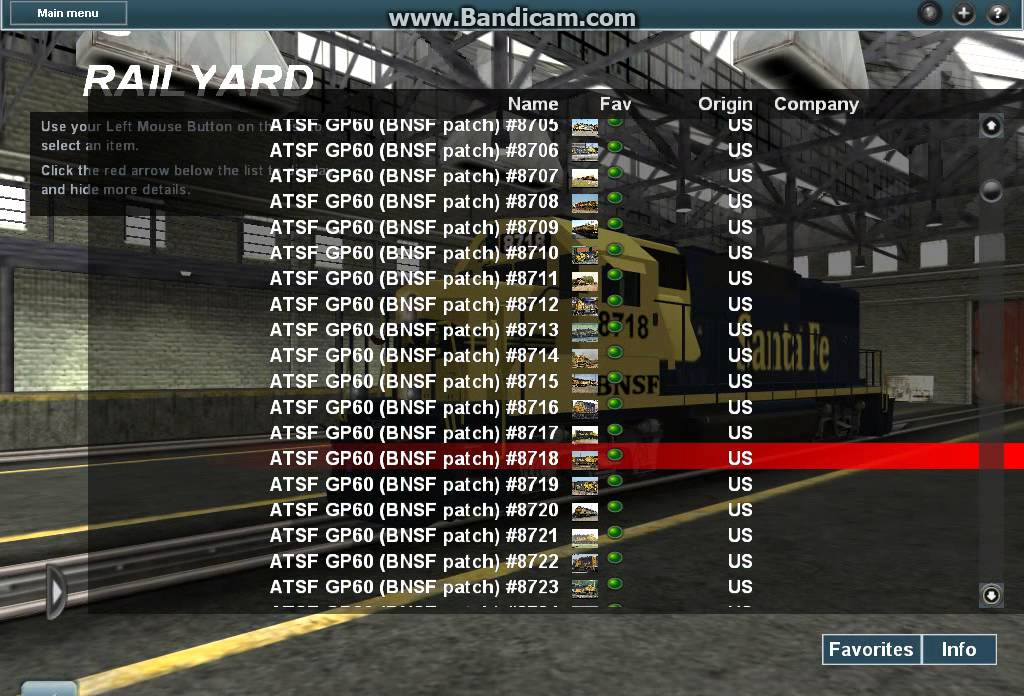 Trainz 2012: All of My ATSF GP60 (BNSF patch) Units - YouTube