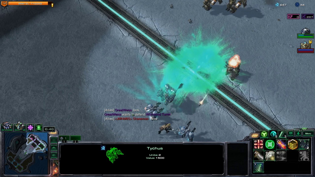 Sc2 Direct Strike - Mass Carrier - YouTube