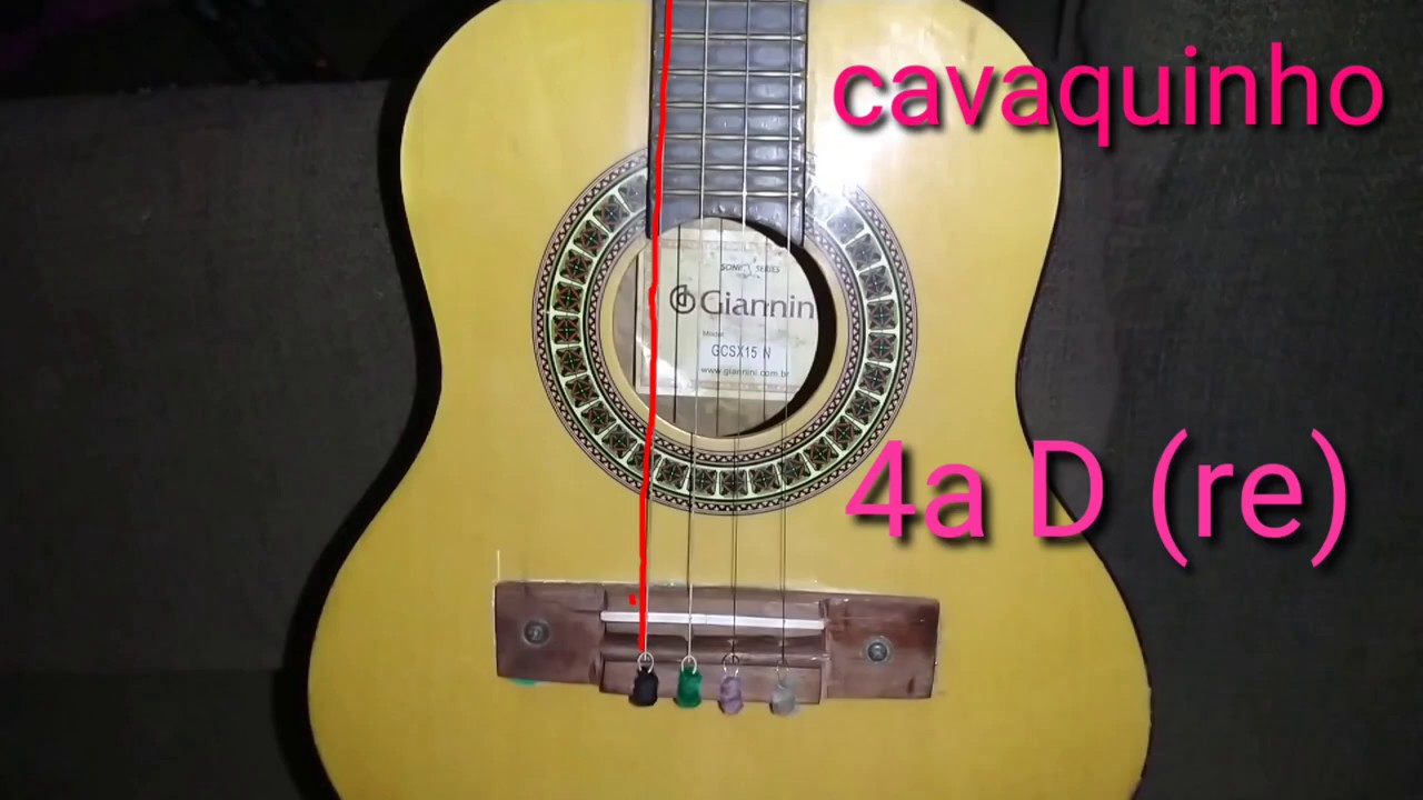 afinação de cavaquinho - YouTube