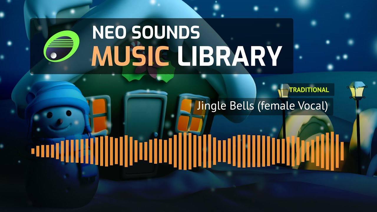 Jingle Bells (female Vocal) (audio library) - YouTube