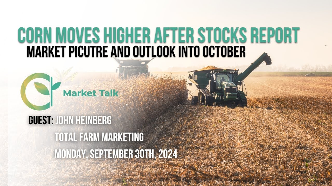 Corn Moves Higher After USDA Report Day - YouTube