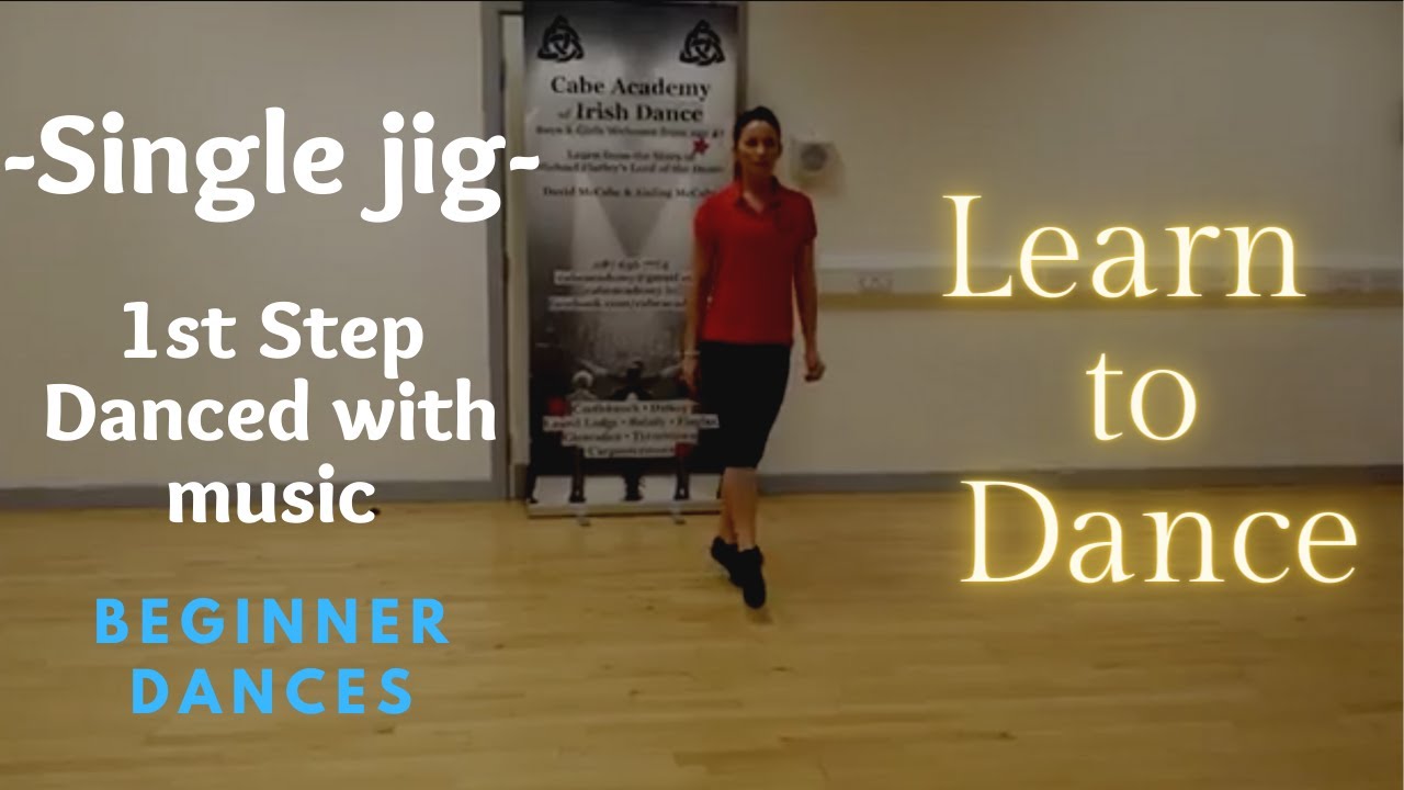 Single Jig 1st step, with music - YouTube