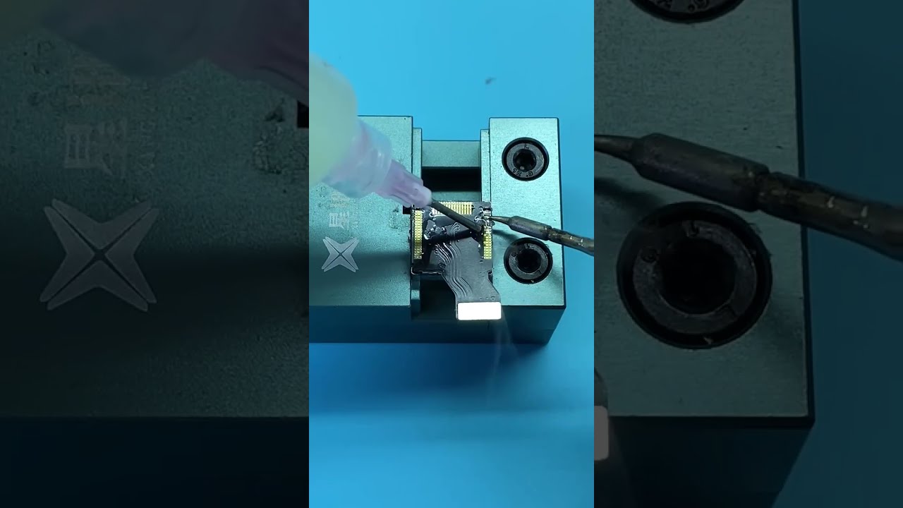 iPhone X Camera Flex Cable Replacement #shorts - YouTube