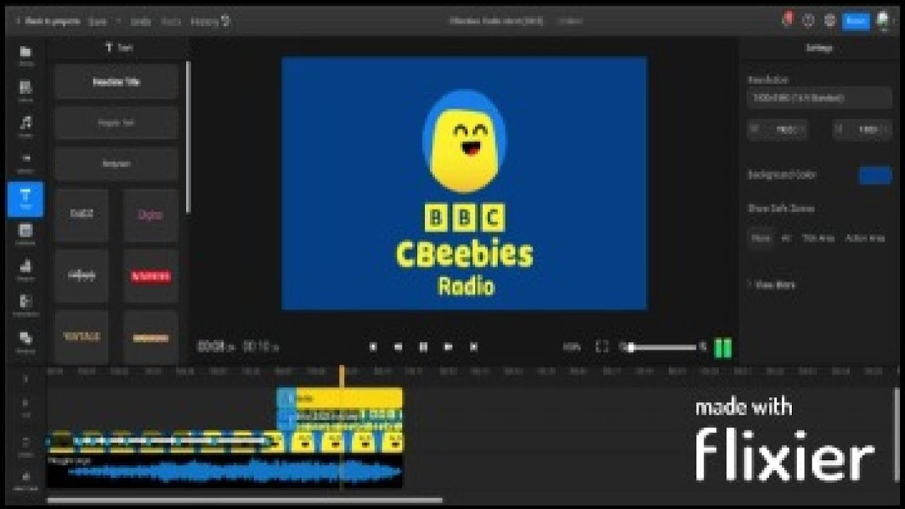 CBeebies Radio ident (2023) Speedrun be like - YouTube
