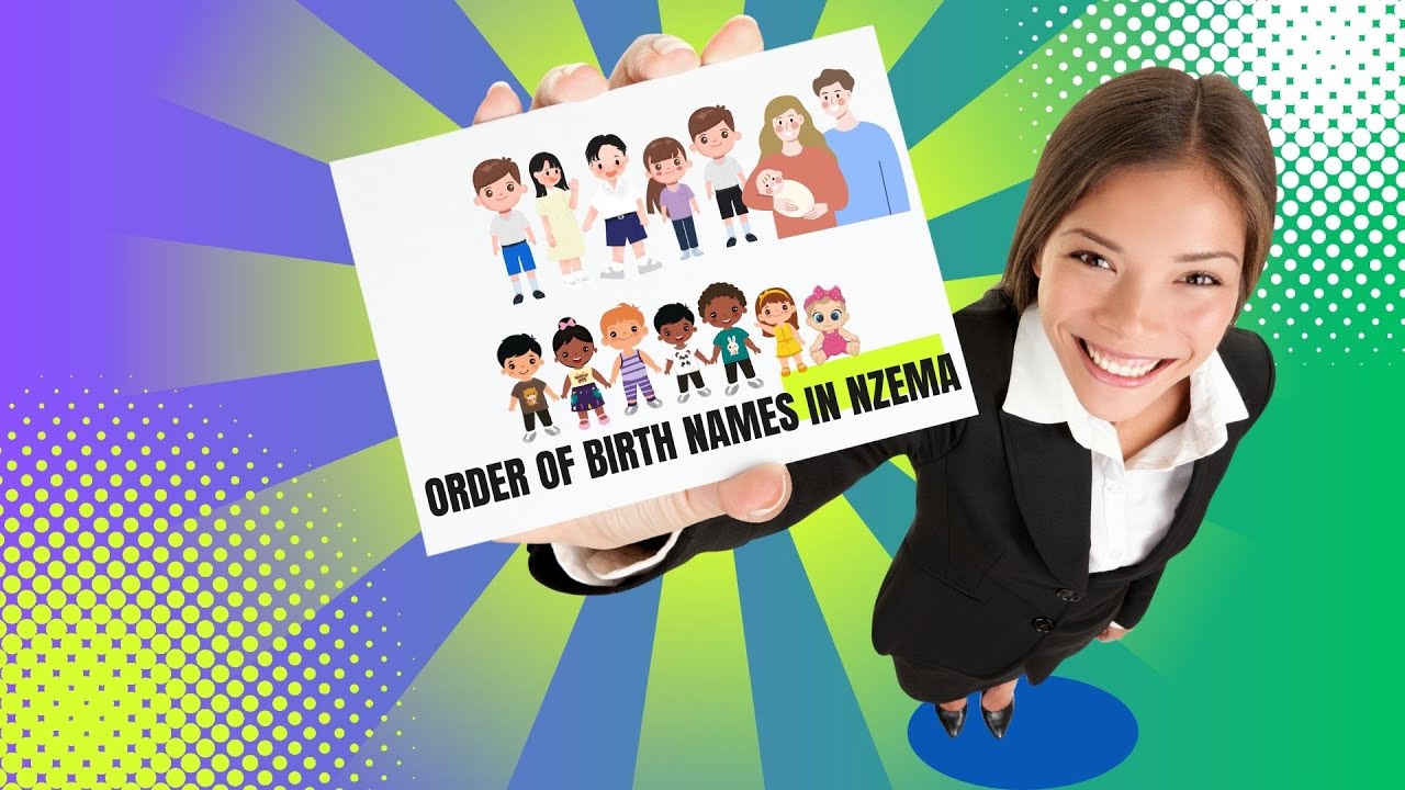 Order of Birth Names in Nzema - YouTube