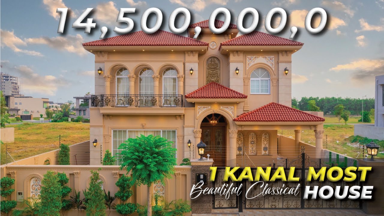 Near Defence Raya Golf Course Full Furnished 1 Kanal Spanish House in ...