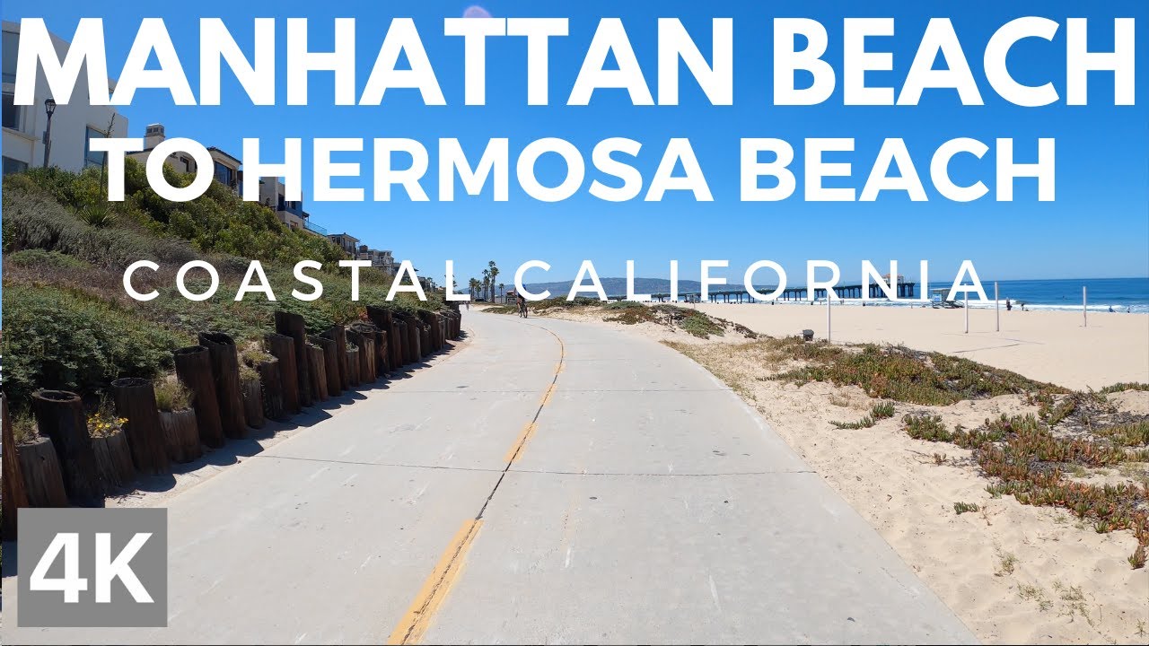 Manhattan Beach to Hermosa bike path - YouTube
