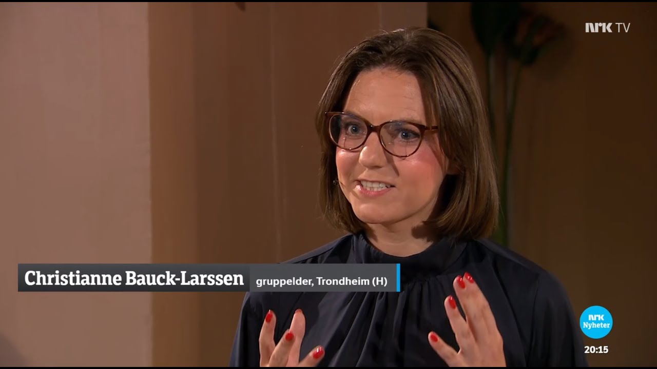 Valg 2023 Storbystudio fra Trondheim 1 Christianne Bauck-Larssen - YouTube