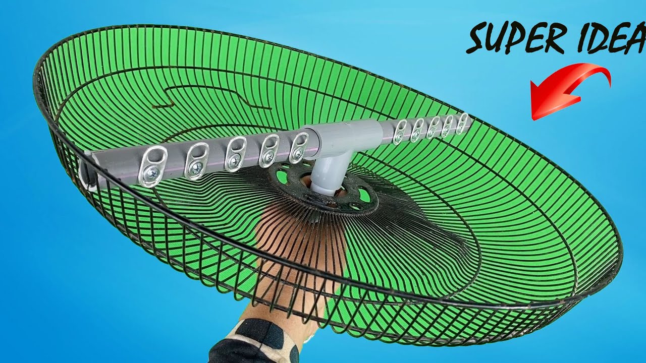 Don't throw away old fan cages // You'd be surprised at the benefits of ...