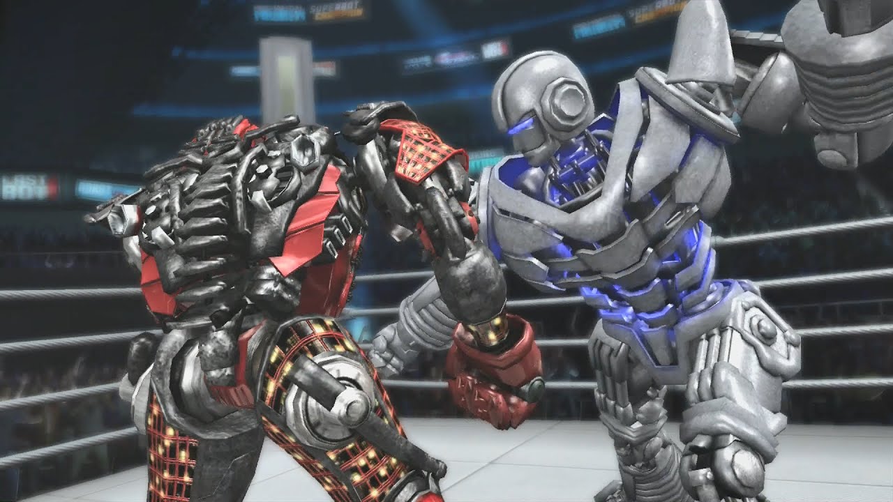 REAL STEEL THE VIDEO GAME - VERSUS TWIN CITIES & PHOTON - YouTube