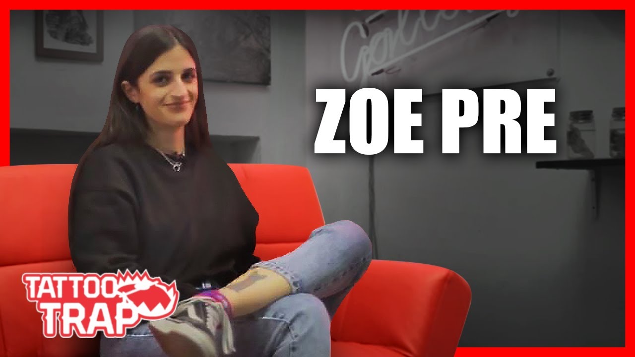 Η Zoe Pre στο Tattoo Trap | Panos Georgoulias - YouTube