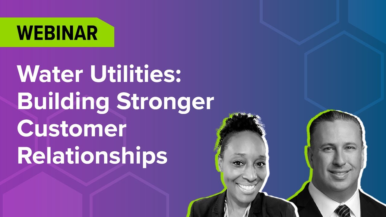 Water Utilities: Customer Engagement | Webinar - YouTube