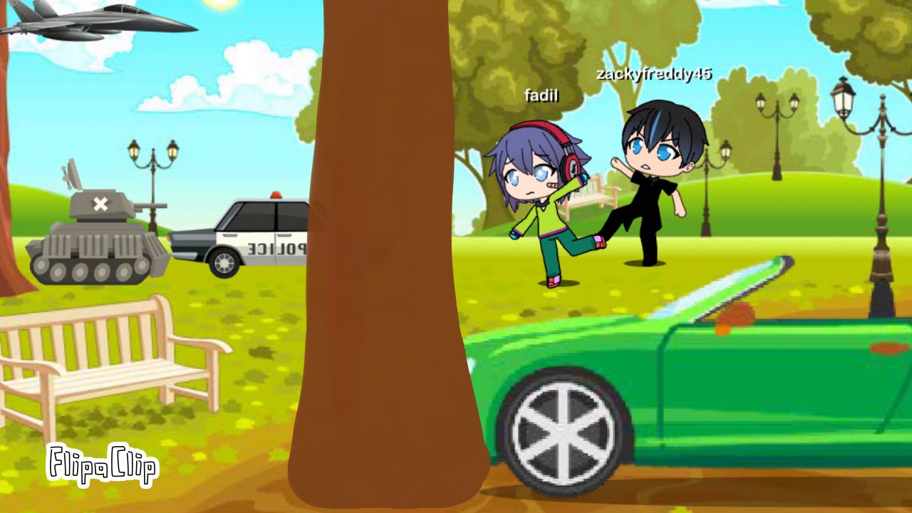 Follow the damn train zacky gacha life - YouTube