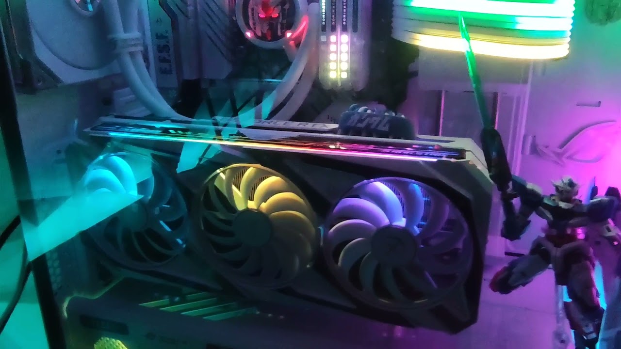 ASUS ROG x Gundam Gaming Pc - YouTube