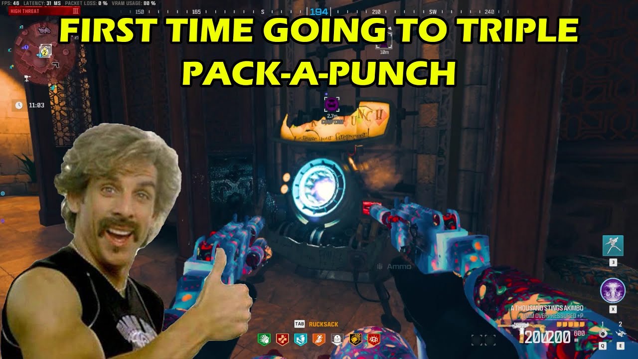 First Time Going To Triple Pack-A-Punch - YouTube