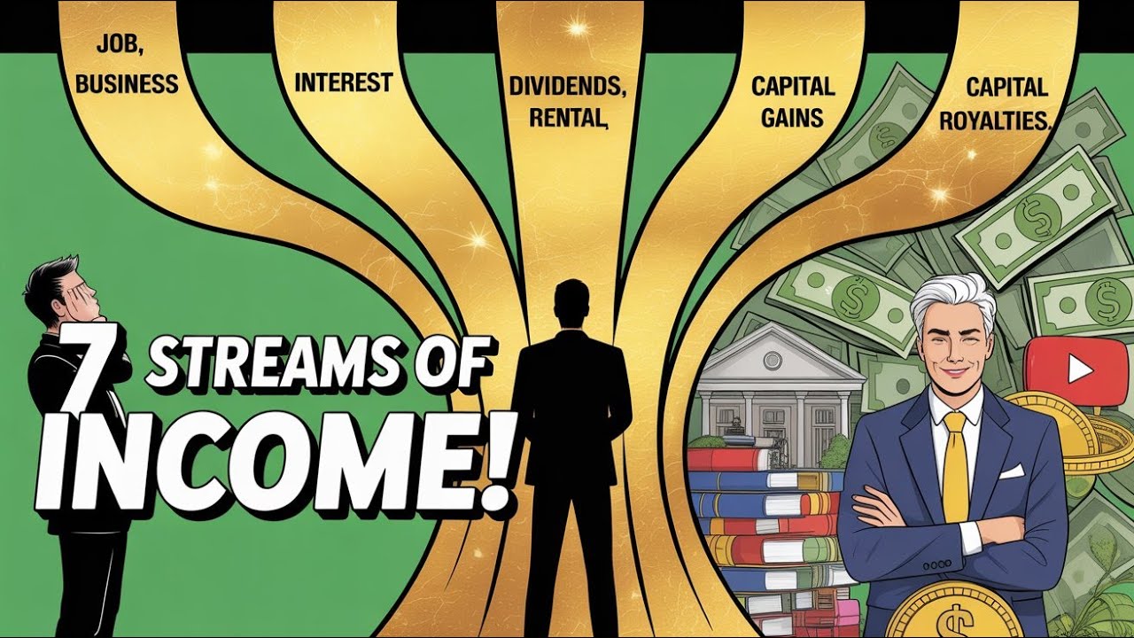 The 7 Streams of Income Millionaires Rely On - YouTube