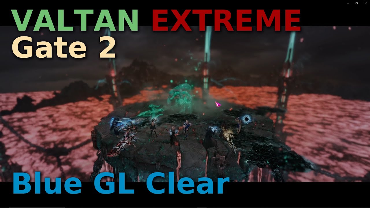 Old Cow, New Raid - Valtan EX Gate 2 - First Clear Blue Gunlancer POV ...