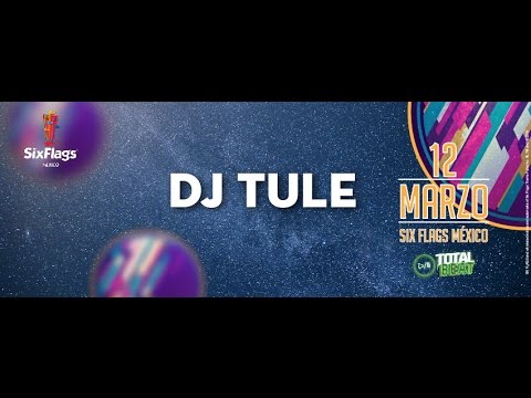 DJ TULE live at Six Flags Mexico - YouTube