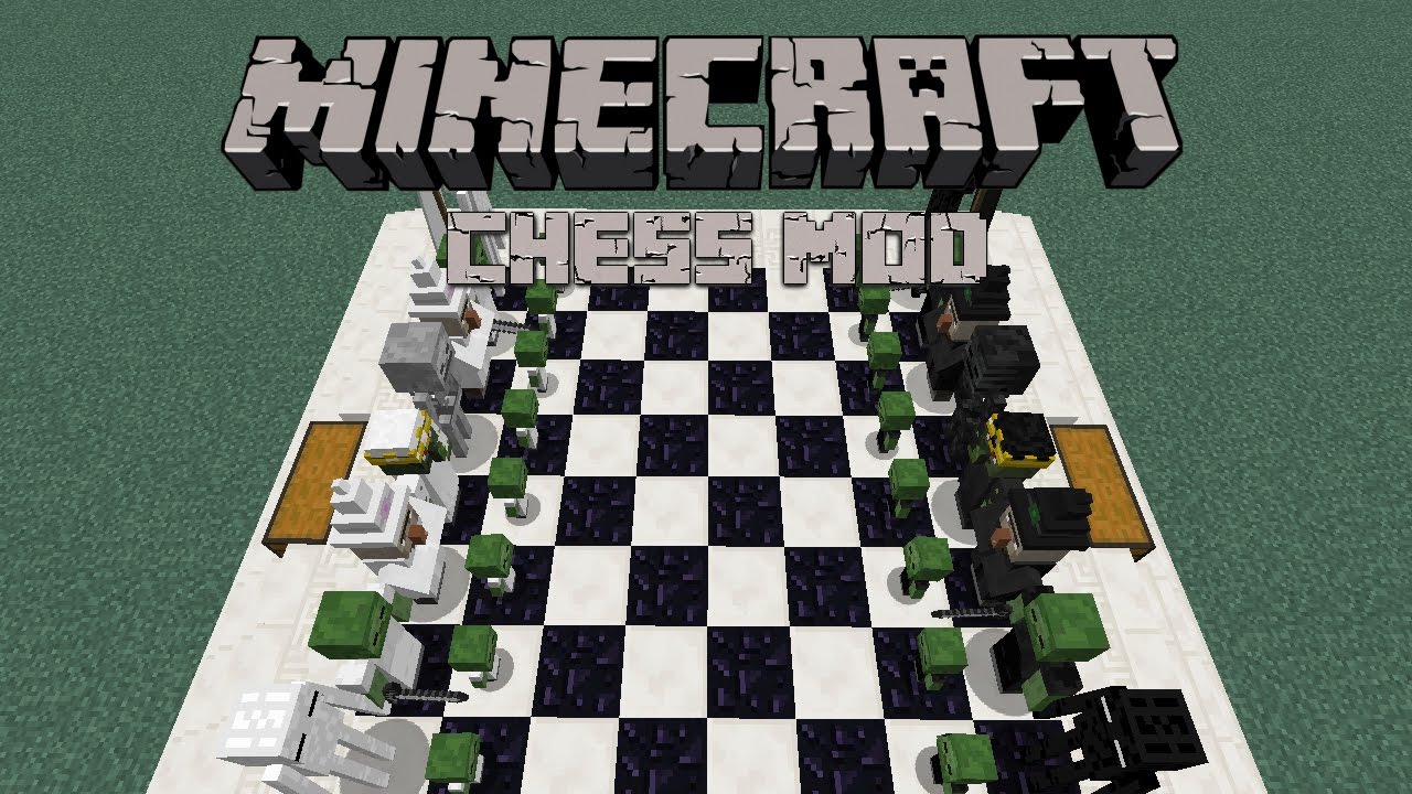 SCHACH SPIELEN! - CHESS MOD 1.11.2 - Minecraft Mod - YouTube