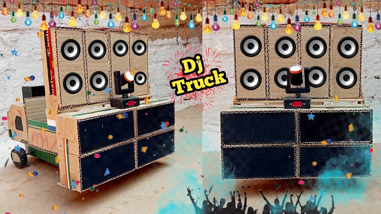 Mini Dj Truck Loading At-Home | How To Make Mini Dj Truck | Mini Dj ...