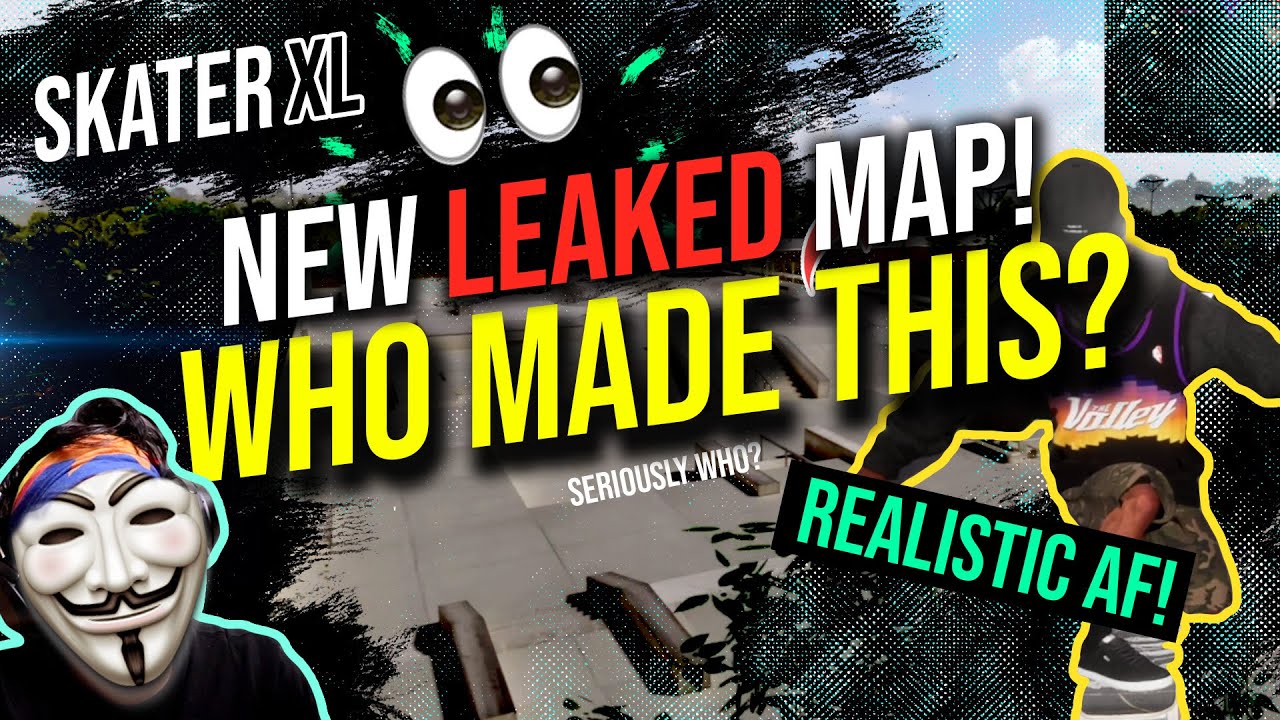 Skater XL | New Realistic LEAKED MAP + INSANE Tricks - YouTube