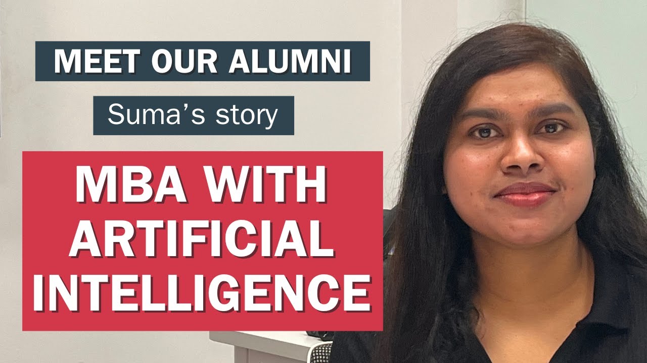 MBA with AI: Suma's story - YouTube