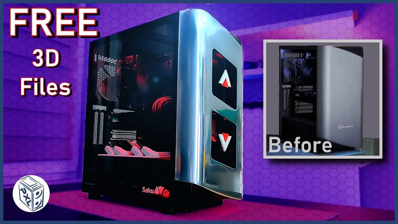 Case Mod - Magnets, Mesh, Airflow and More - YouTube