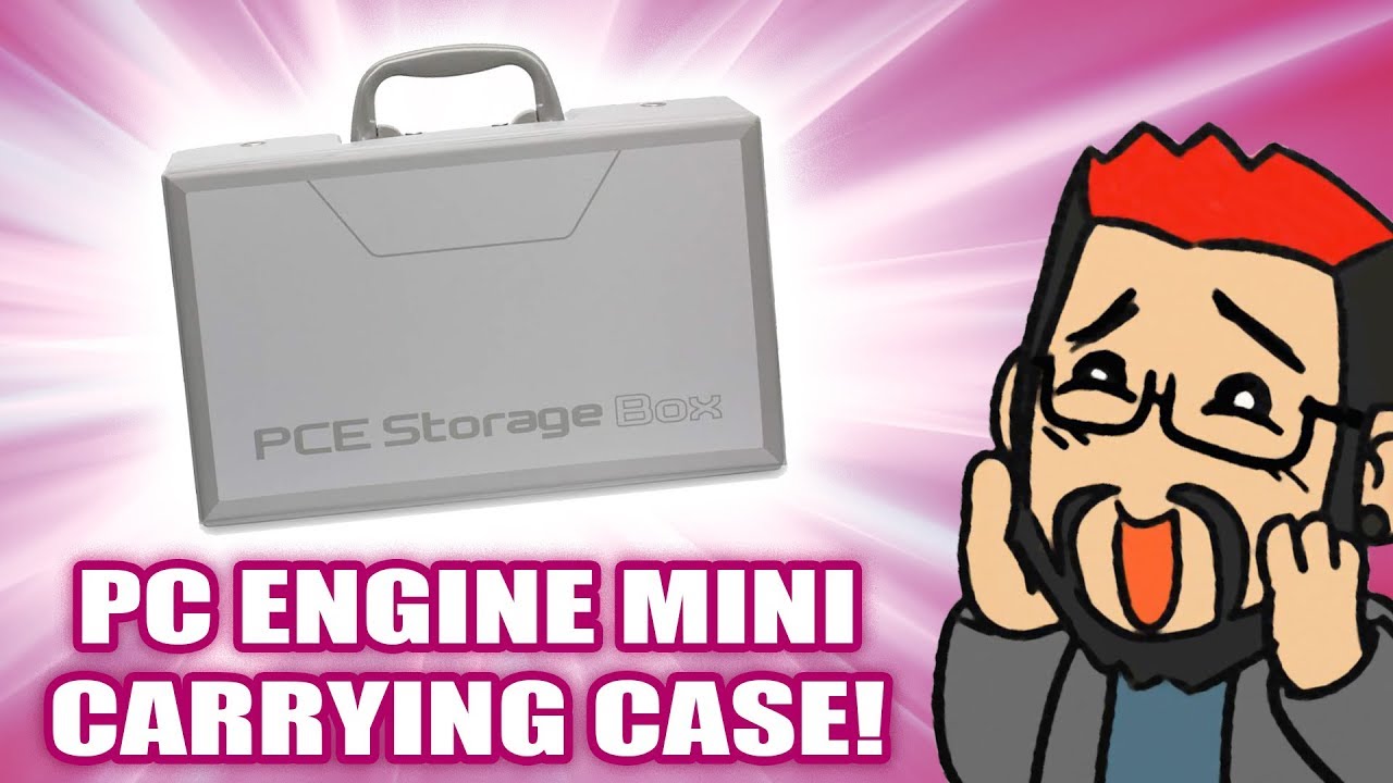 PC Engine Mini Carrying Case UNBOXING! #pcenginemini - YouTube