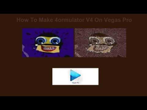 How To Make 4ormulator V4 On Sony Vegas Pro - YouTube