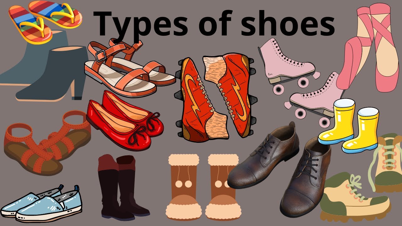 Types of shoes| Happy Feet: Exploring Fun Shoe Types for Kids with ...