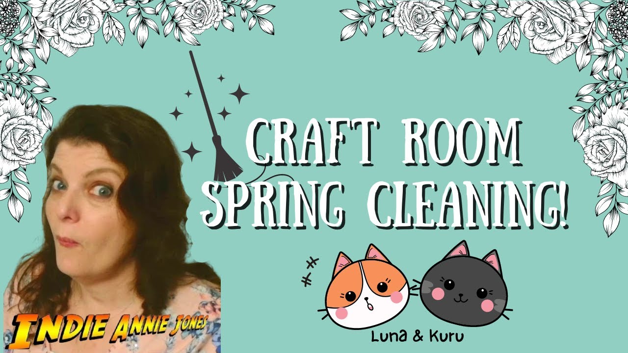 Craft room Organization and Spring Cleaning - YouTube