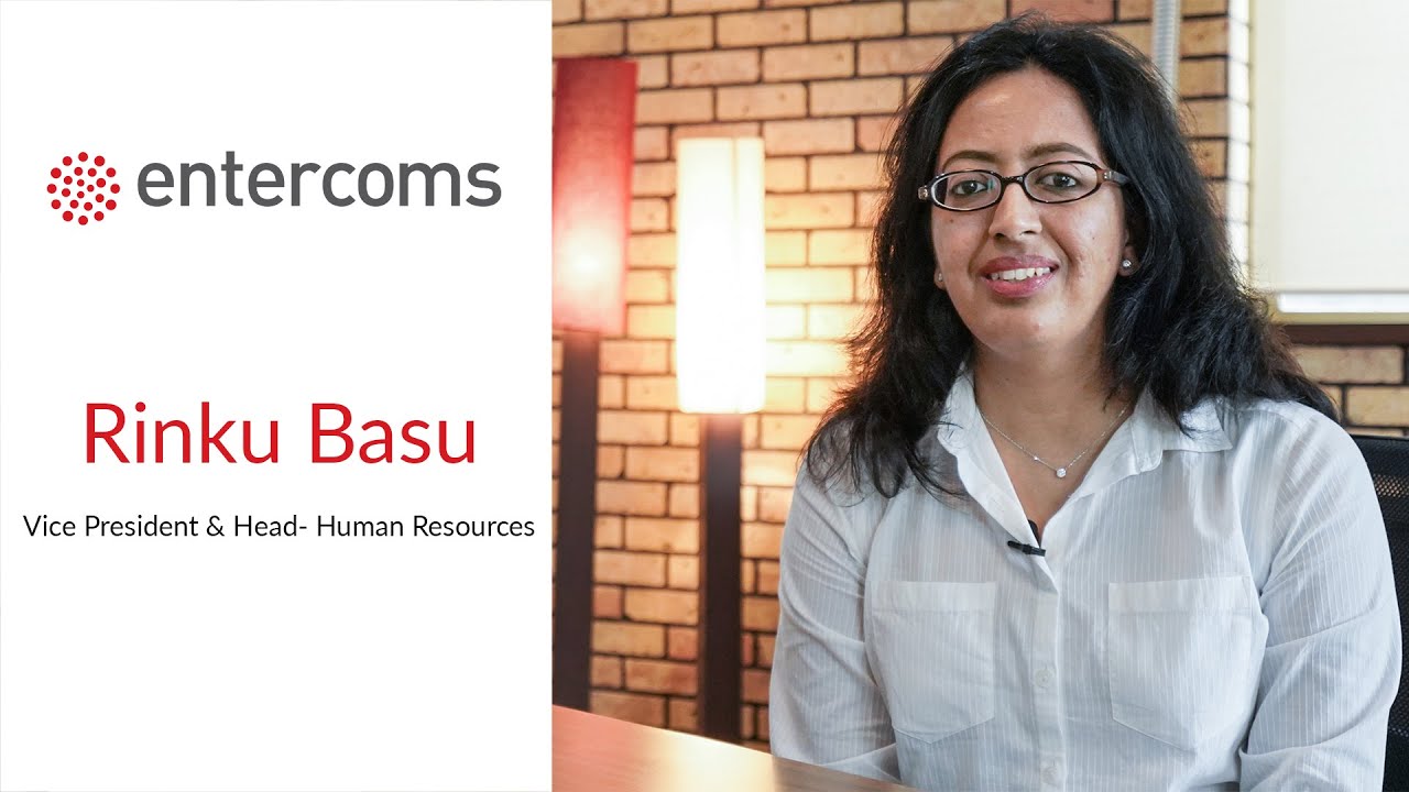 Entercoms - Rinku Basu (Vice President & Head- Human Resources) iimjobs.com - YouTube