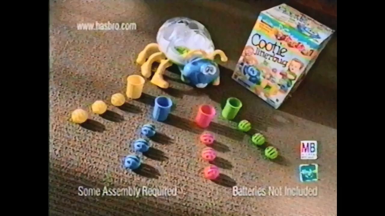 Cootie Jitterbug by Milton Bradley (a division of Hasbro :( ) ad shown ...