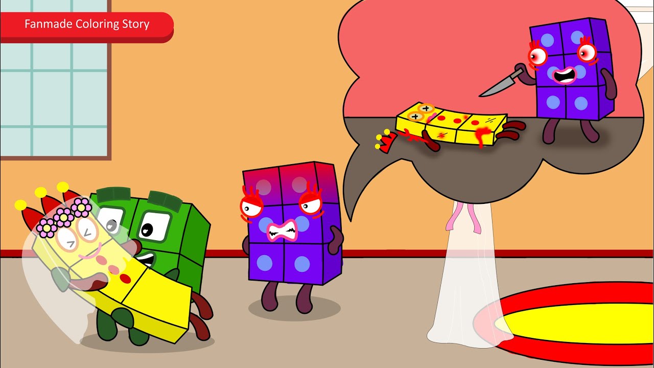 MADLY JEALOUS! Numberblocks 6 has an EVIL PLAN | Numberblocks Fanmade ...