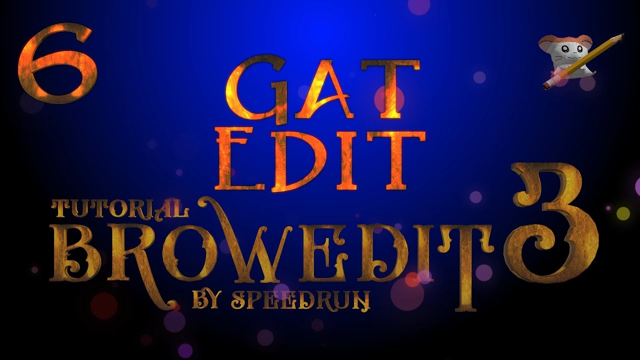 6 - Browedit 3 GAT EDIT (Ragnarok Online Sponge Bob Map) Full Course Tutorial By Speedrun - YouTube