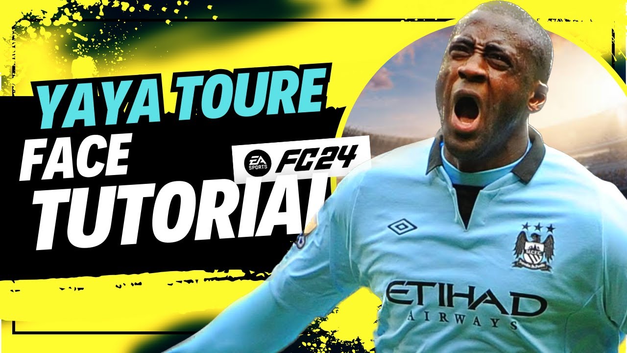 EA FC24 How to create YAYA TOURE - YouTube