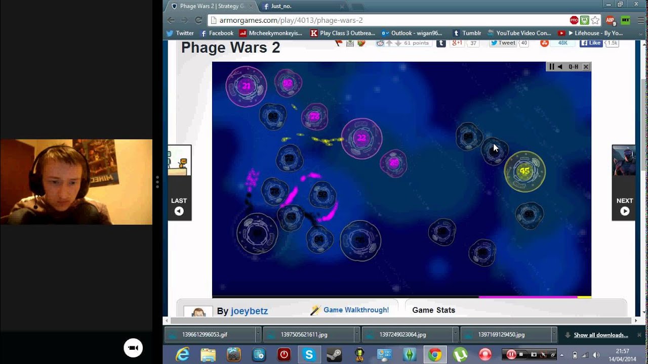 Playing on Phage Wars 2 with Mrcheekymonkeyisback! (Part 2) - YouTube
