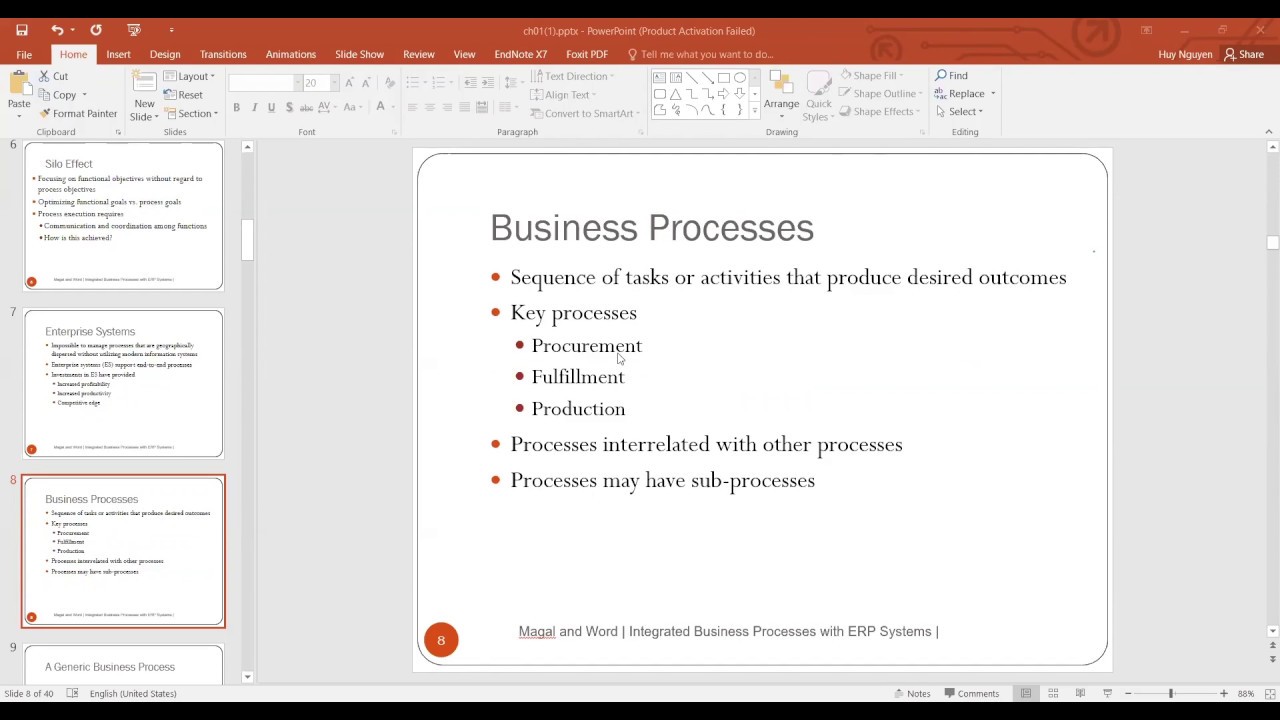 ERP Chapter 1 p2 - YouTube