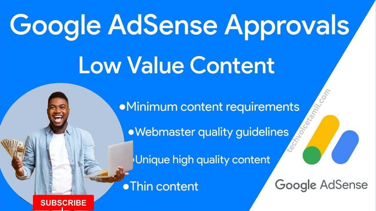 How to solve Google AdSense's low value content issue - TECH VOICE ...