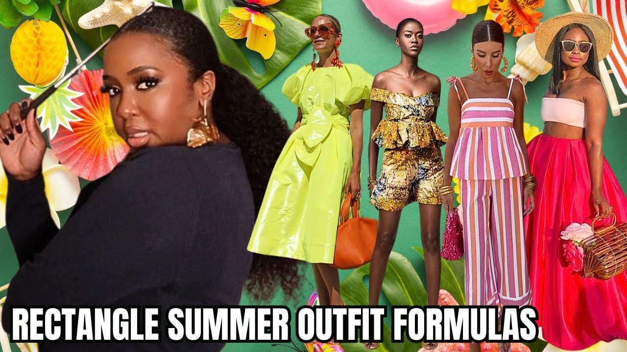 Create Curves FAST: Summer Outfit Formulas for Rectangles - YouTube