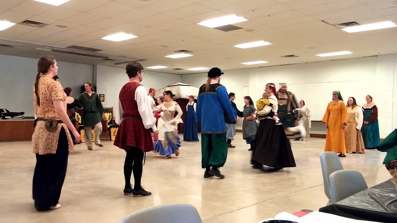 SCA dance Dargason - YouTube