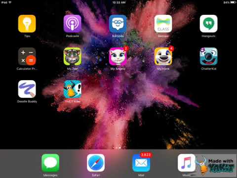 iPad apps talking - YouTube