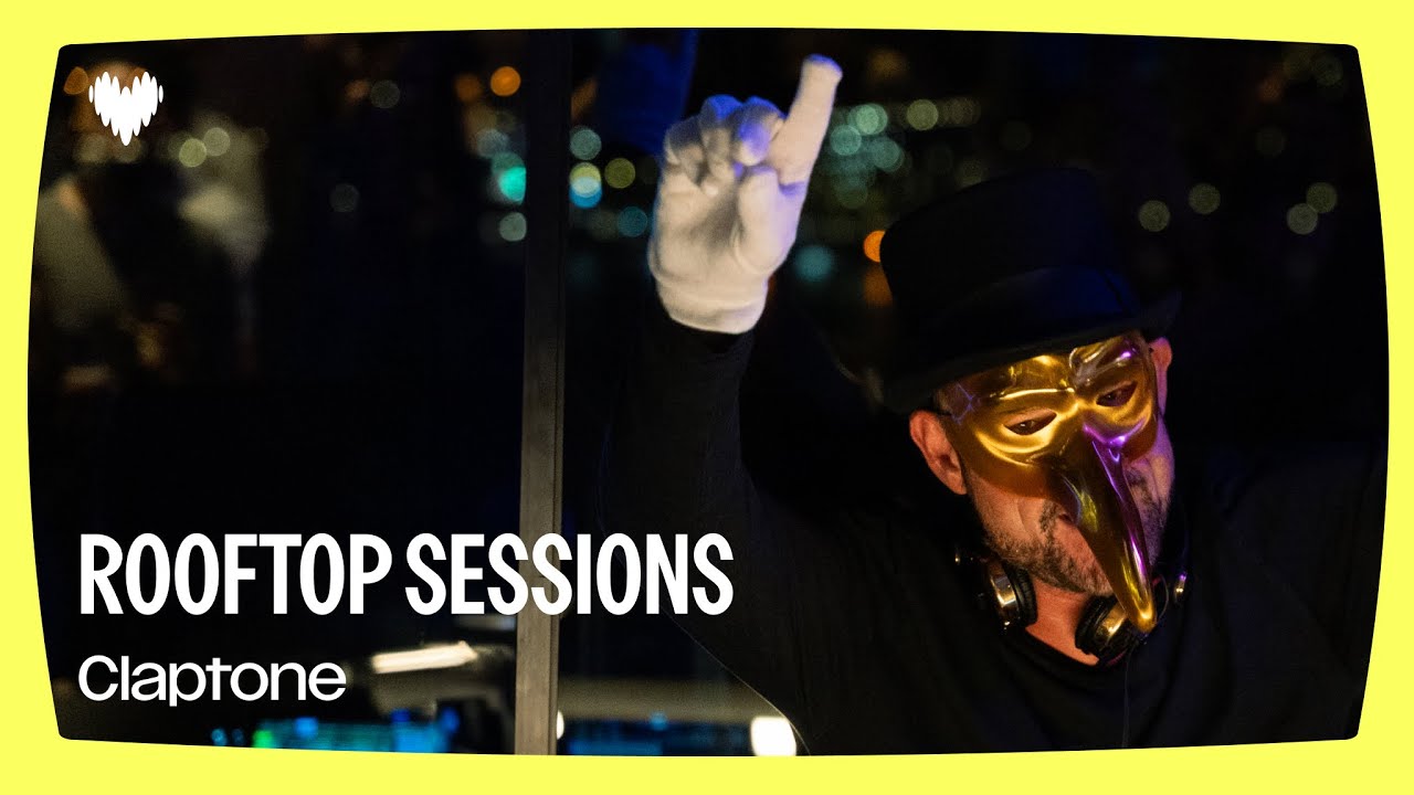 Claptone | Deezer Rooftop Sessions, Amsterdam - YouTube