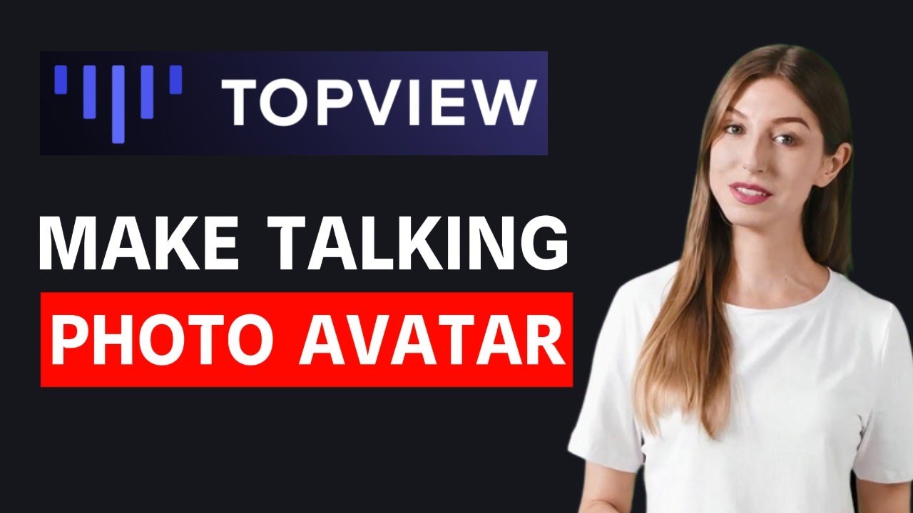 How To Make AI Talking Photo Avatar -Topview - Step By Step Guide - YouTube