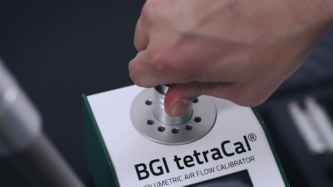 Aerosol Magee Scientific TCA08 - Flow calibration procedure - YouTube