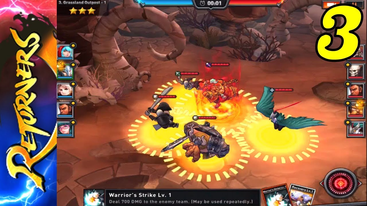 Returners - Gameplay #3 - YouTube