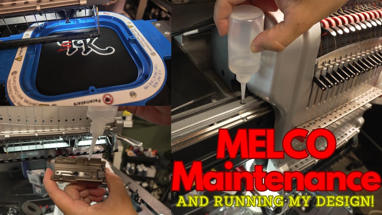 Oiling and putting my DUSTY MELCO BRAVO to work! | Simple embroidery ...